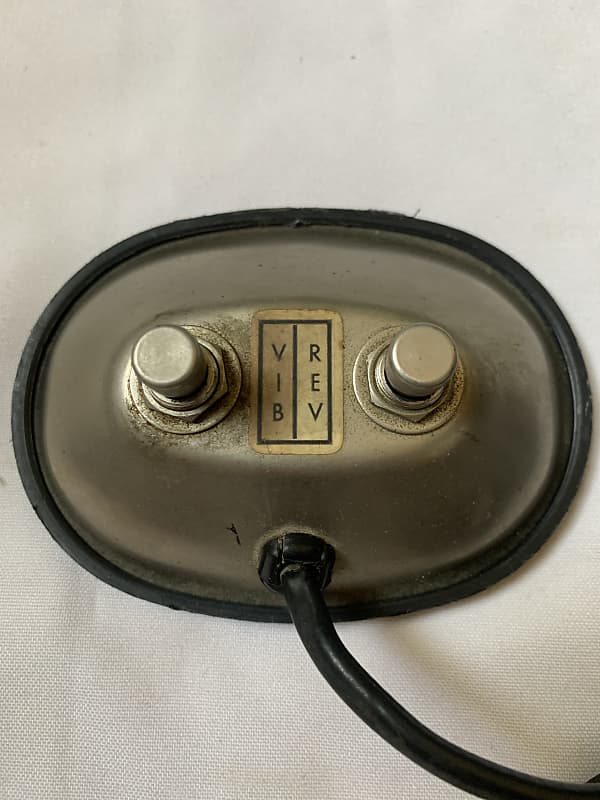 1960s Fender Super Reverb Footswitch Twin Deluxe Pro | Reverb