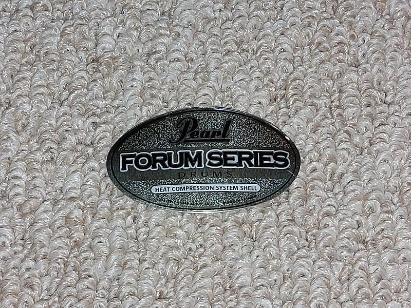 Pearl Forum Series Drum Badge (535) | Reverb