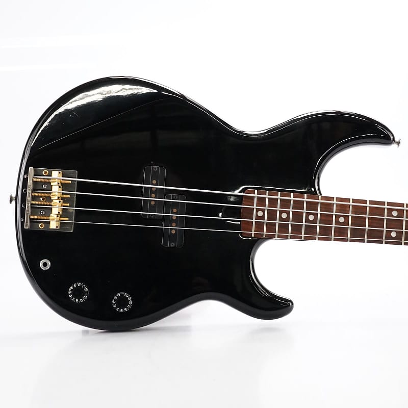 Yamaha BB300 Black Electric Bass Guitar w/ Bad Ass II Bridge | Reverb