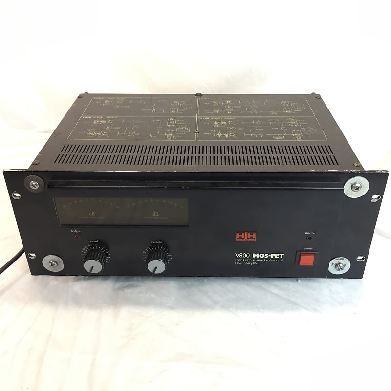 Vintage HH V800 Mos-Fet High Performance Professional Power | Reverb