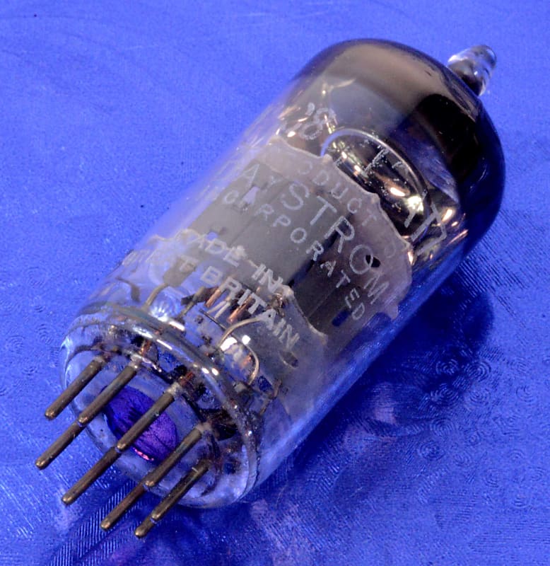 '60s Vintage Mullard 12AT7 ECC81 Preamp Tube Used Tested By | Reverb