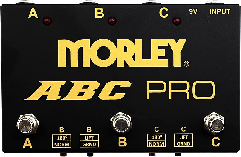 Morley ABC Pro Multi Amp Selector Pedal | Reverb UK