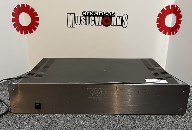 Carver M-0.5t Magnetic Field Power Amplifier - Titanium / | Reverb