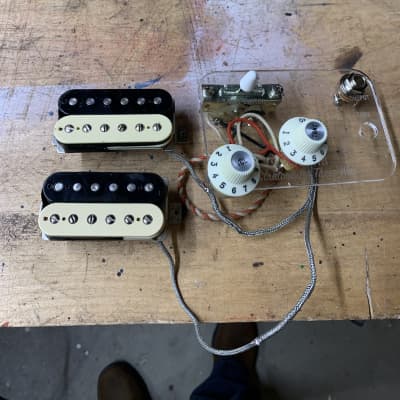 Dawgtown Custom Telecaster Pickups Red/Nickel A5 | Reverb