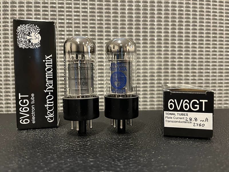 Electro-Harmonix 6V6 GT (Matched Pair) Brand New | Reverb