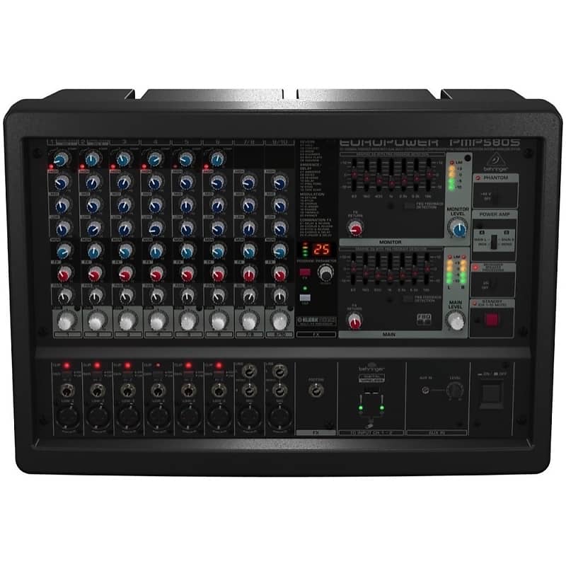 Behringer Europower PMP580S 10-Channel Powered Mixer (500 | Reverb