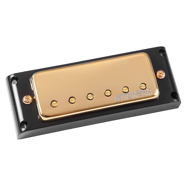 Wilkinson Mini Double Coil Pickup ~ Gold Bridge | Reverb UK