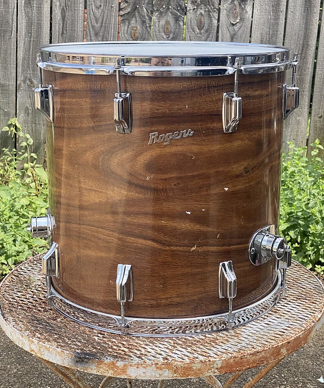 1970’s Rogers Fullerton 16x16 Floor Tom Drum in KOA | Reverb