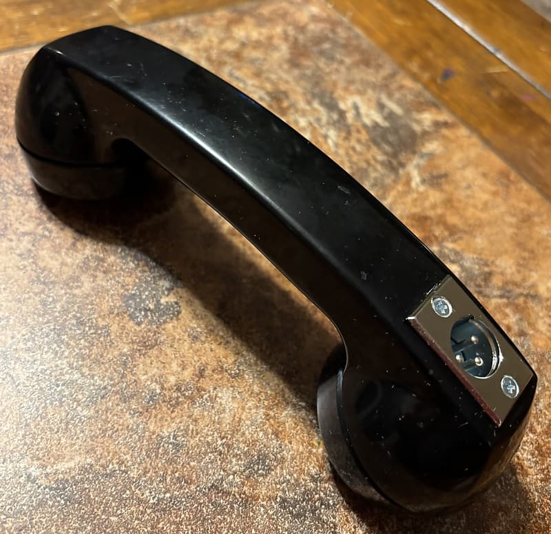 Bentstruments Telemic XLR Modified Telephone Microphone Lo Fi | Reverb