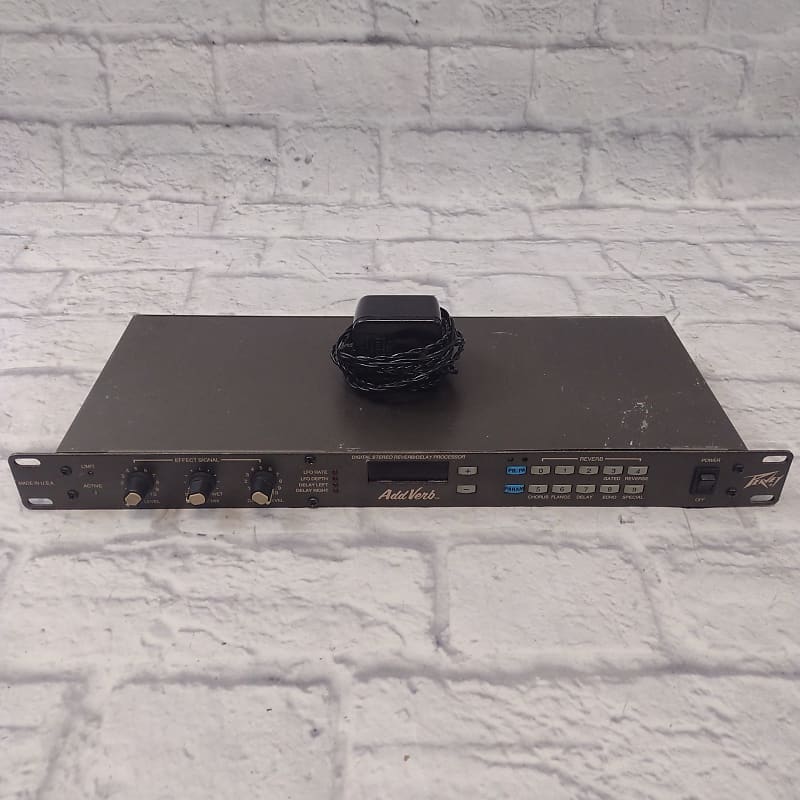 Peavey Addverb Rack Reverb Unit | Reverb