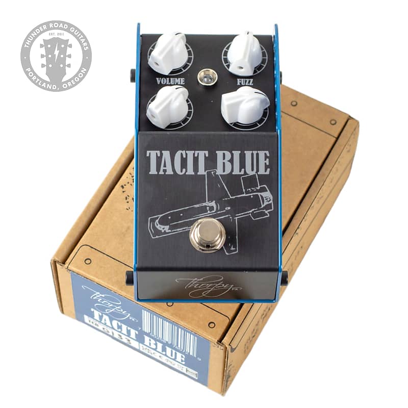 New ThorpyFX Tacit Blue Fuzz Pedal | Reverb