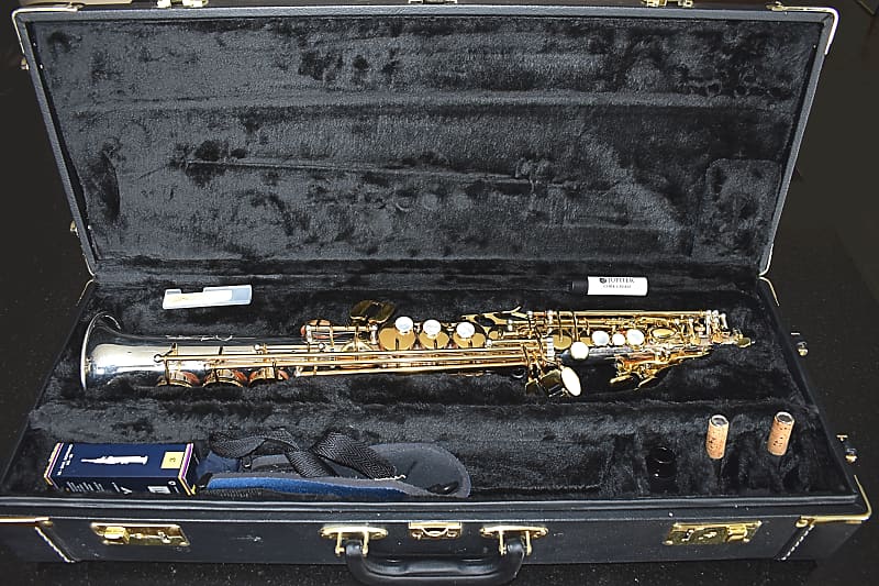 Jupiter Soprano Bb Saxophone with case & accessories | Reverb