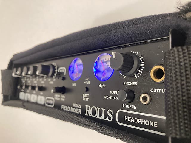 Excellent Rolls MX422 Stereo Field Mixer fully tested | Reverb