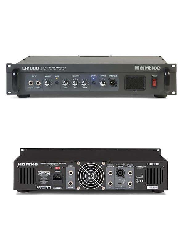 Hartke LH1000 Bass Amplifier Head | Reverb