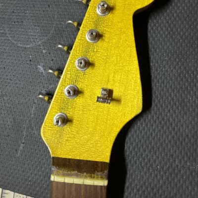 Stratocaster Neck - Beautiful Checked Nitro Lacquer | Reverb