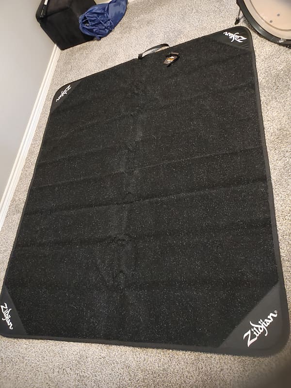 Zildjian Zildjian Deluxe ZRug1 Heavy Weighted Drum Rug 2022 | Reverb