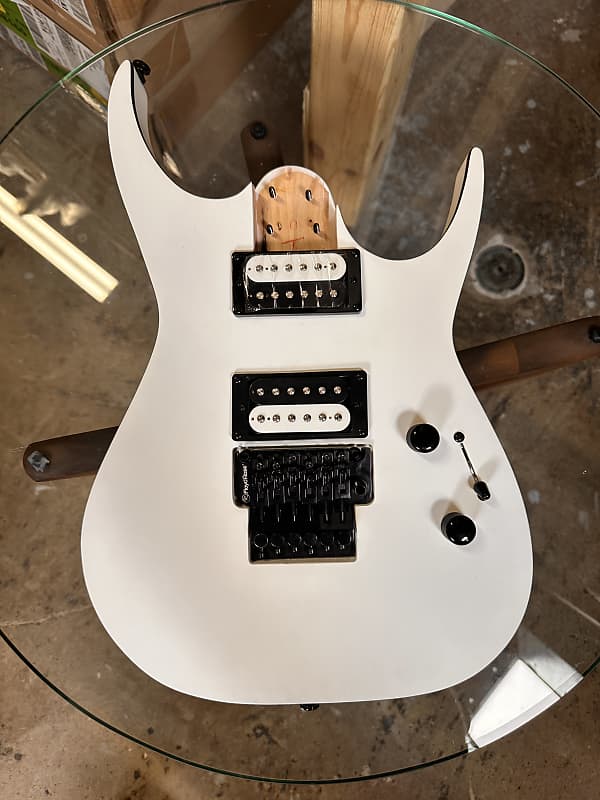 Dean Exile X Floyd LOADED BODY - Satin White #20579 | Reverb