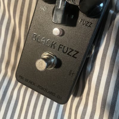 Mr. Black Black Fuzz 2019 - Black | Reverb