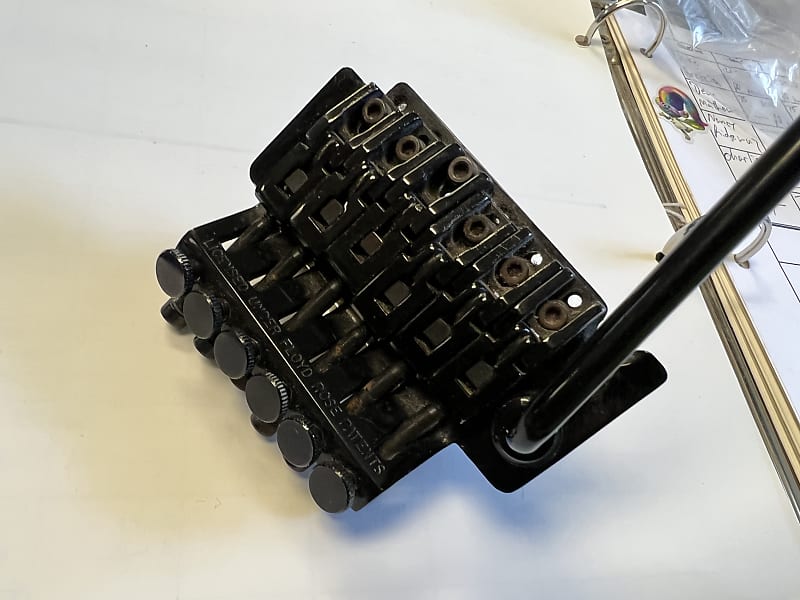 Licensed Floyd Rose-Style Bridge Black | Reverb