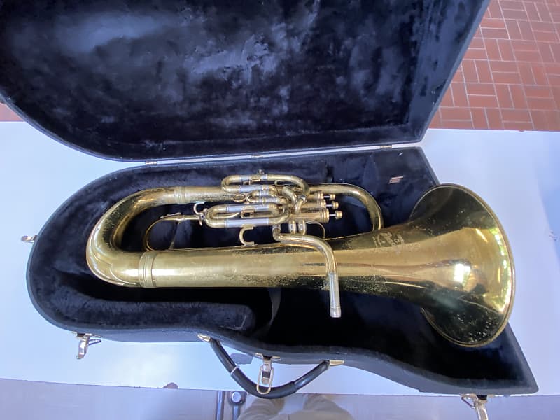 Besson 3 Valve Baritone Horn 1967 Lacquer | Reverb