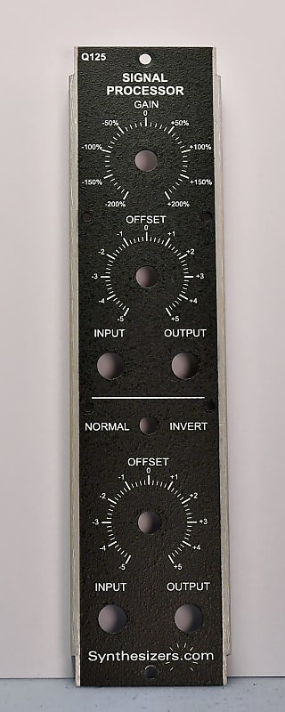 Synthesizers.com Q125 Signal Processor *PANEL ONLY* 5U/MU | Reverb