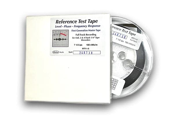 AnlenAudio 1/4" 7.5ips Full Track Alignment Tape for Nagra | Reverb