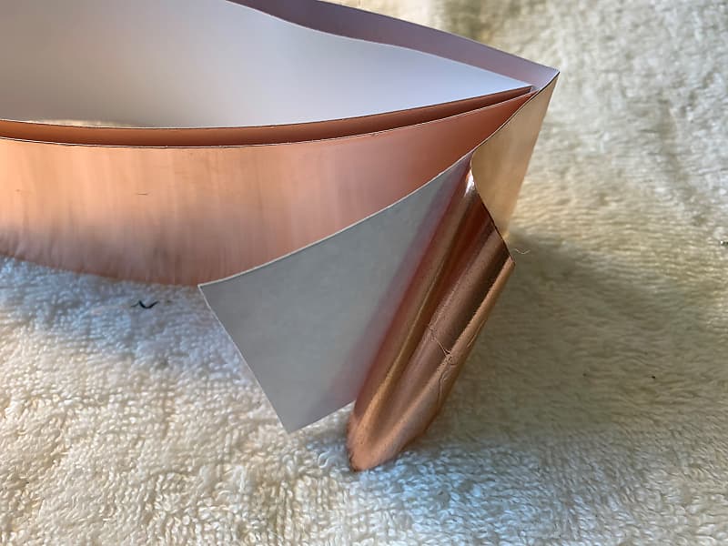 Copper Shielding Tape -3” x 3ft. - Self adhesive | Reverb