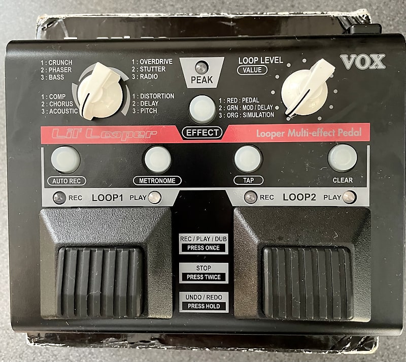 Vox VLL1 Lil' Looper Multi-Effect 2010s - Black | Reverb UK