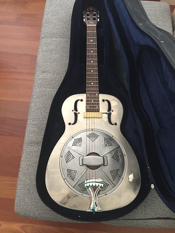 Republic Resonator Guitar Duolian | Reverb