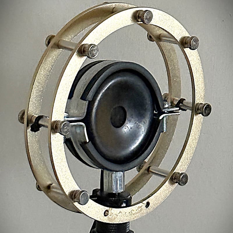 Vintage 1940's era Acousticon Military Magnetic Microphone, | Reverb