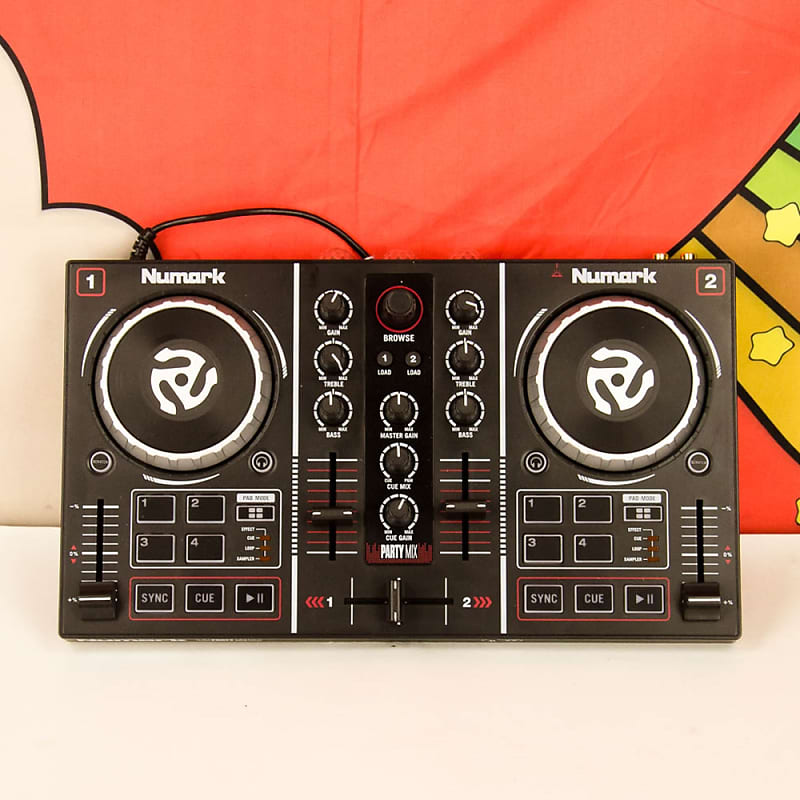 Used Numark Party Mix USB DJ Board | Reverb