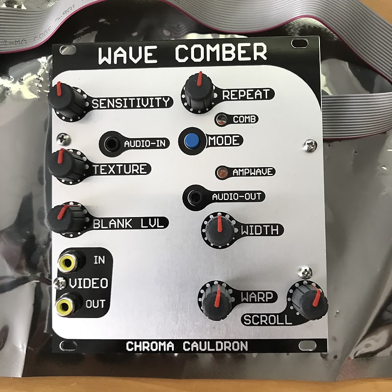 Chroma Cauldron Wave Comber Eurorack Module Video Visualizer | Reverb