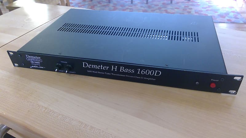 Demeter 1600 D Power Amp | Reverb