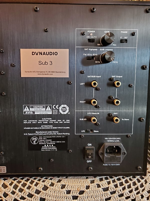Dynaudio Sub 3 - Black | Reverb