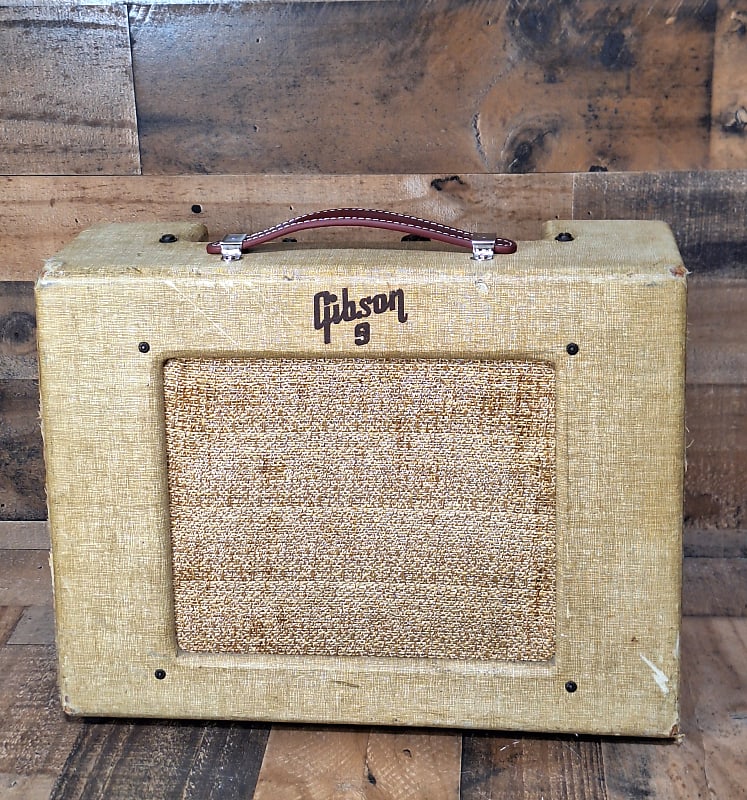 1956 Gibson GA-9 1x10" Combo Tube Amp - Tweed - | Reverb UK