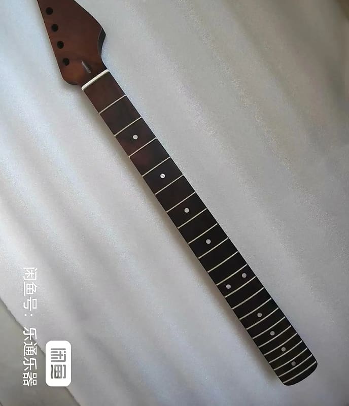 Dark Roasted Maple Guitar Strat Style Neck, Rosewood 22 | Reverb UK