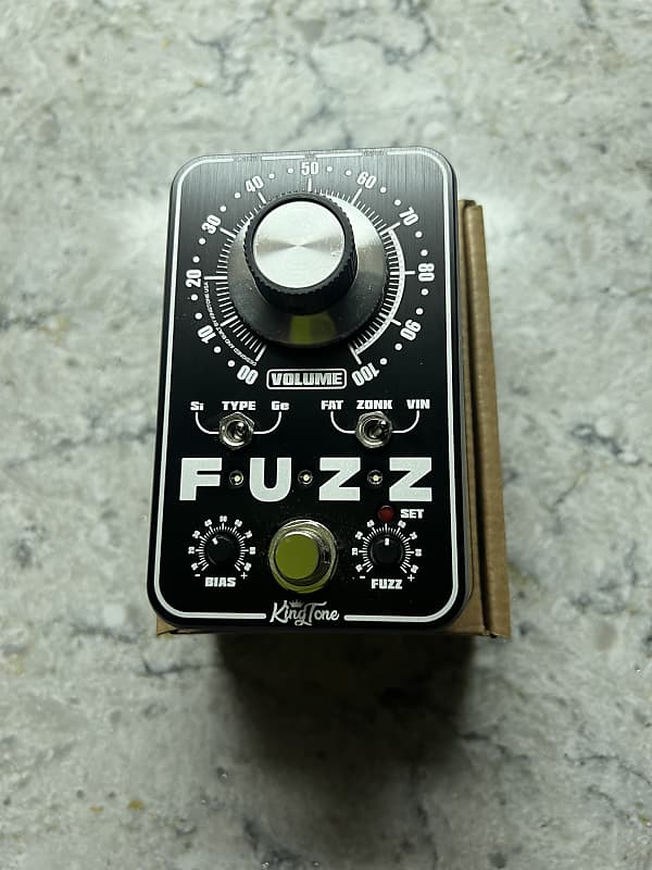 King Tone Guitar Fuzz v2 2023 - Black | Reverb