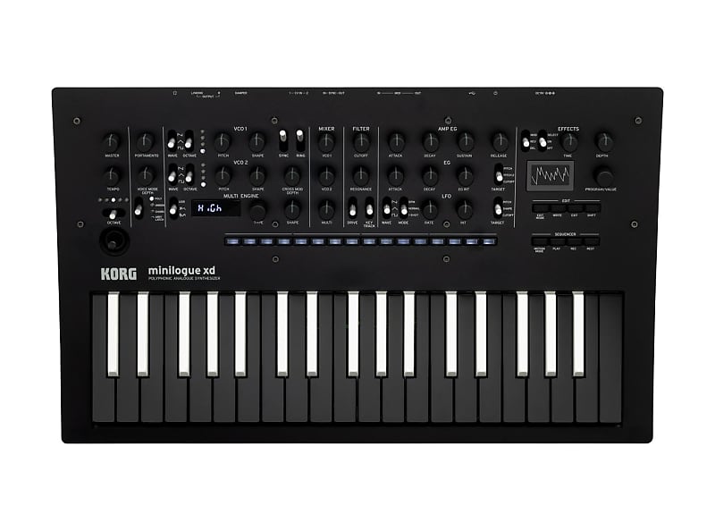 Korg Minilogue XD Hybrid Keyboard Synthesizer (Inverted) | Reverb