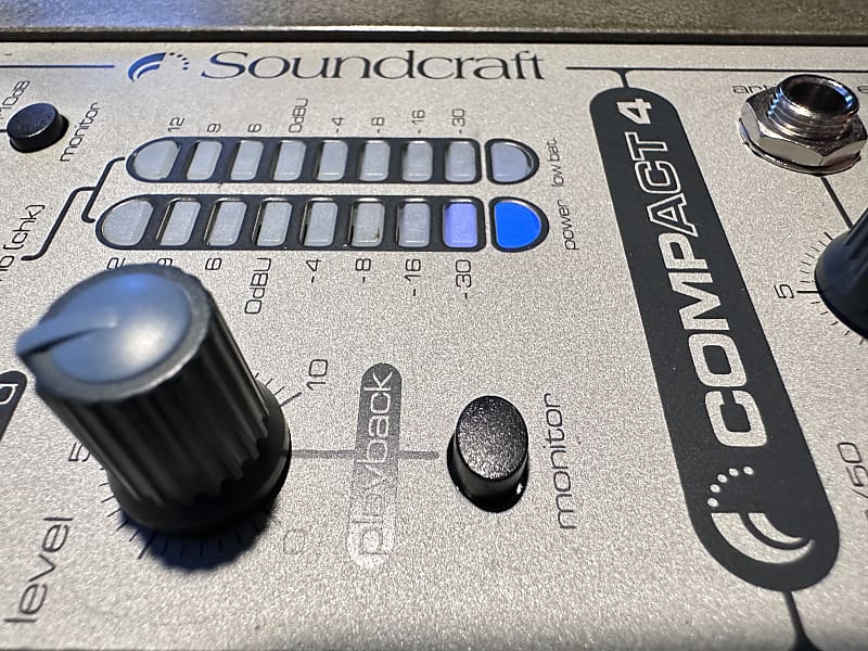 Soundcraft Compact 4 Mixer 2000's - Grey | Reverb
