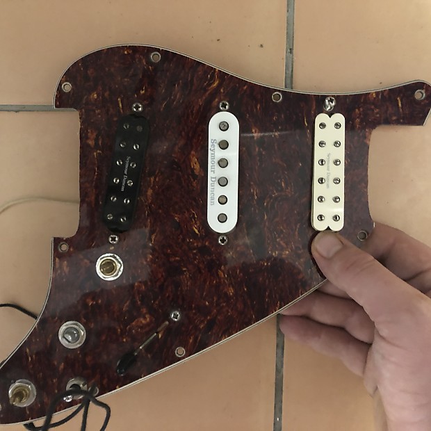 Seymour Duncan lil 59 (B+N), SSL - 1 (M), Jensen Caps | Reverb