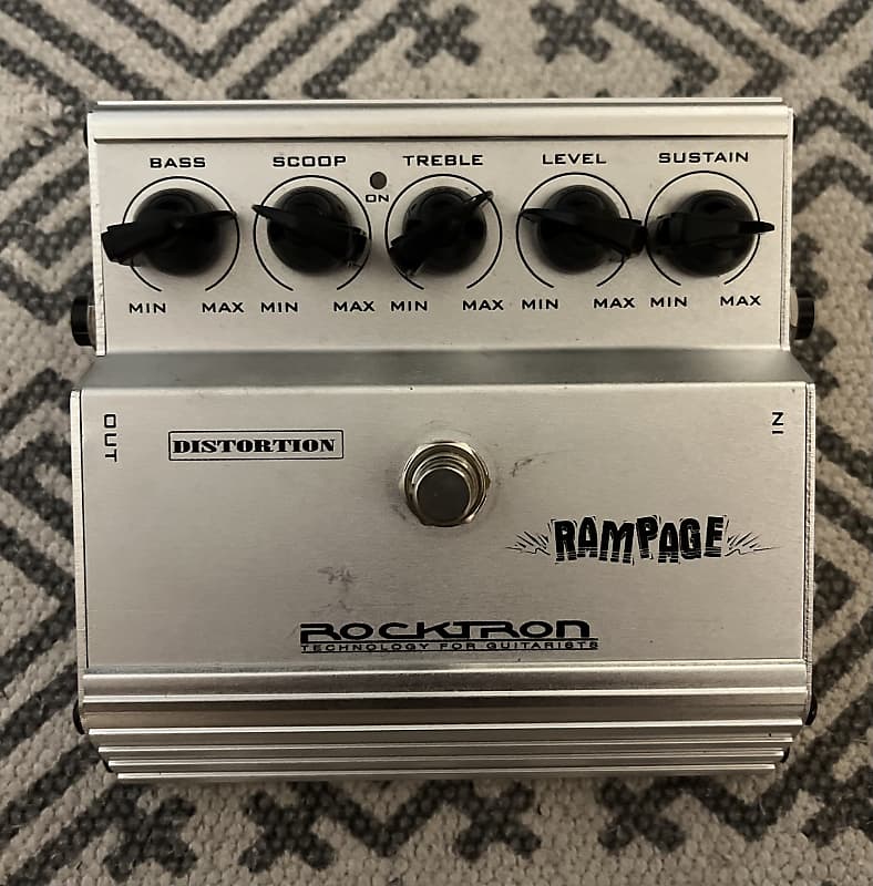 Rocktron Rampage Distortion 2000's - Silver | Reverb