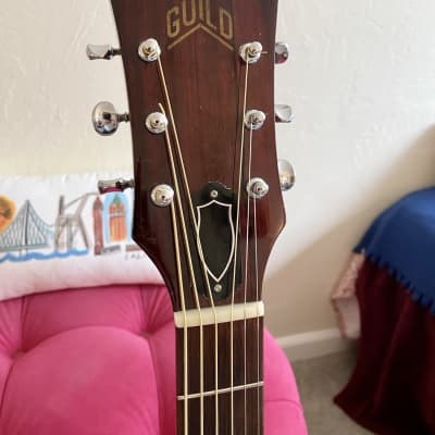Vintage 1970 Guild D25-BR acoustic guitar- RARE All-mahogany | Reverb