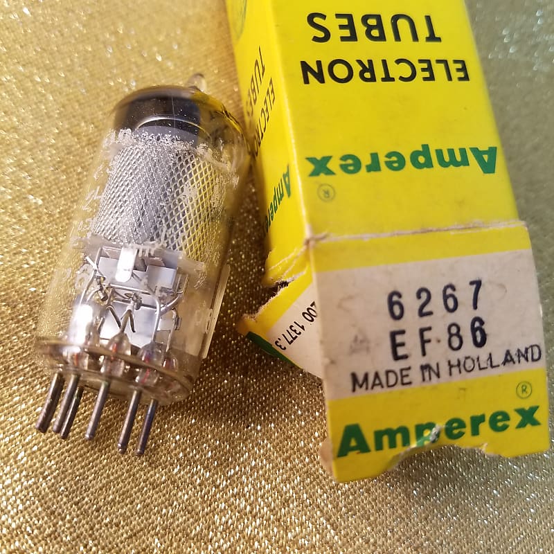 Amperex EF86 tNOS AT1000 TESTED Vacuum Tube Mazda Bugle Boy | Reverb