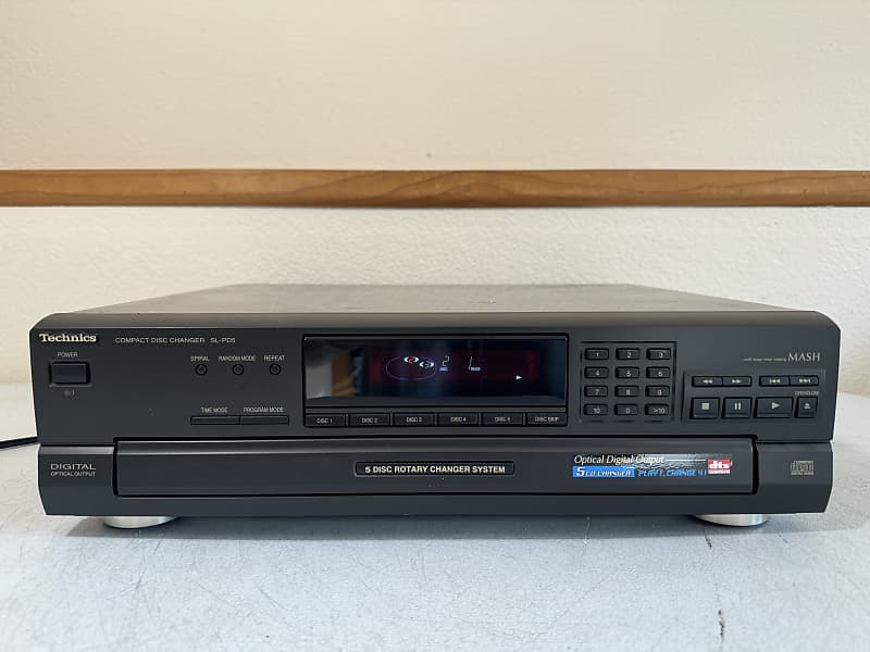 Technics SL-PD5 CD Changer 5 Compact Disc Player HiFi Stereo | Reverb