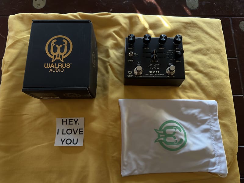 Walrus Audio Slöer Ambient Reverb Black | Reverb