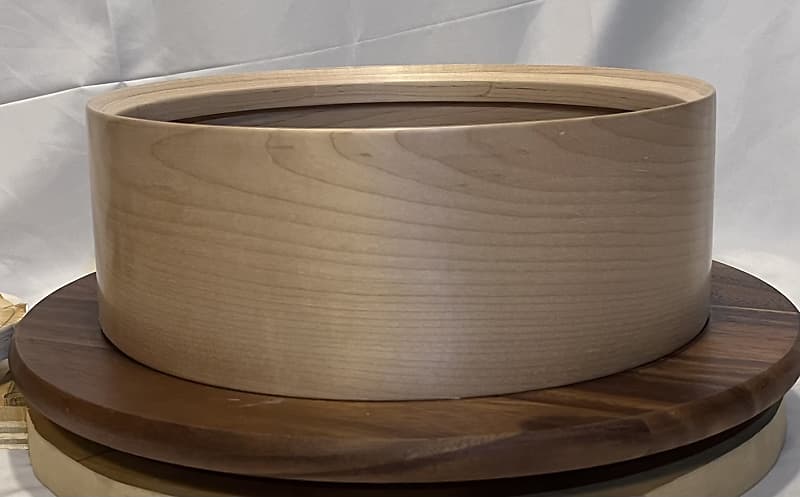 Famous Drum Company 5x14” Steam-bent, Single-ply, Solid Maple | Reverb