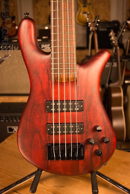 Spector Forte 5 Black Cherry Aguilar Super Double | Reverb Canada