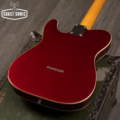 2006 ESP Edwards E-TE-100 Telecaster Candy Apple Red | Reverb