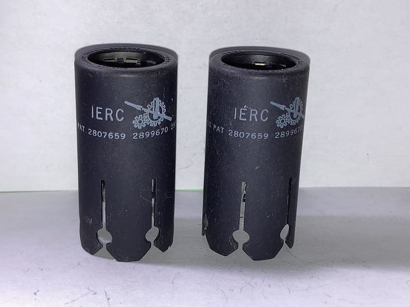 Pair of Vintage IERC Preamp Tube Shields for 12AX7, 12AT7 set | Reverb
