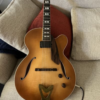 Borys Archtop guitar 2021 - sunburst | Reverb